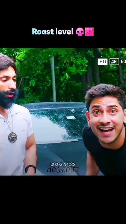 Next Level Roast 💀 Puravjha Harshbeniwal New Funny Youtube Short