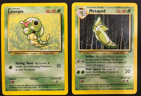 Pokemon Caterpie Evolution