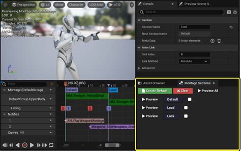 Animation Montage In Unreal Engine Unreal Engine 54 Documentation Epic Developer Community