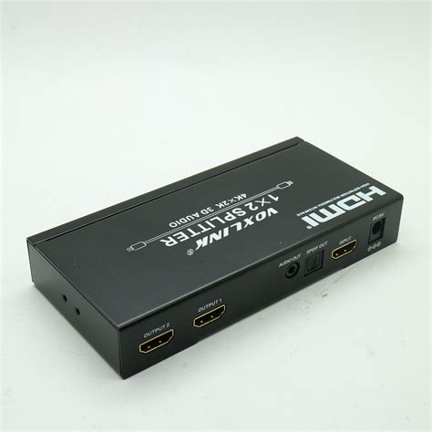 VOXLINK Kx K HDMI Splitter With Audio Extractor X EU Consumer Electronics Voxlink Global