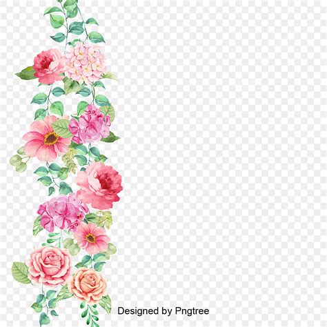Free Vector Flower Border Free Flower Borders Images Mmfipp