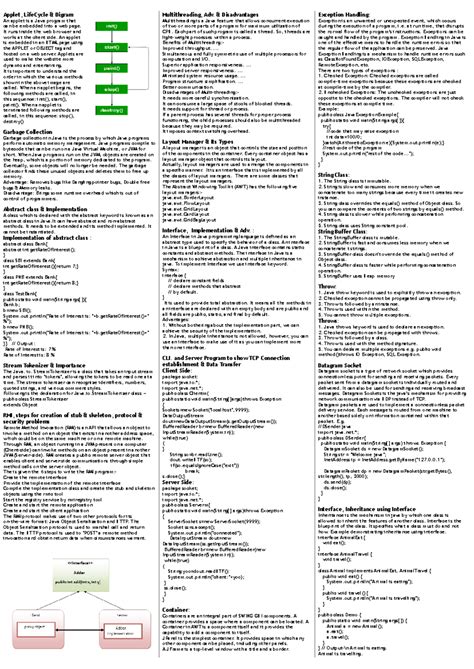java jadi buti applet lifecycle and digram an applet is a java program