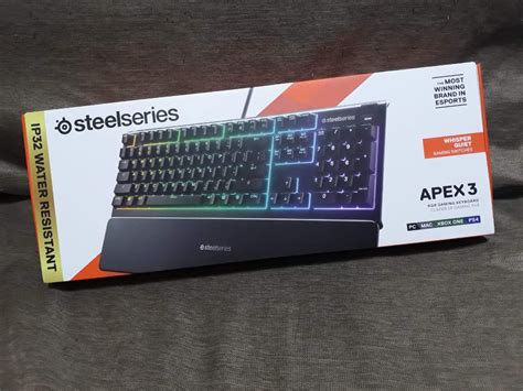 STEELSERIES APEX RGB GAMING KEYBOARD Computers Tech Parts Accessories Computer Keyboard