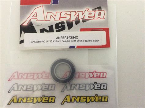 Nip Rear Ceramic Bearing X X OS Speed Xzb Vzb Jx Nitro Engine V Spec R C Tech Forums