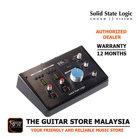 Solid State Logic SSL USB Audio Interface The Guitar Store