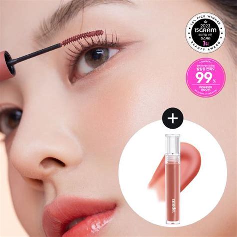 뮤드 New 컬러 뮤드 인스파이어 스키니 컬링멀티 픽서 마스카라 위시버킷