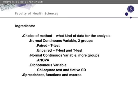 Ppt Basic Statistical Analysis Practical Approach Powerpoint Presentation Id6067973