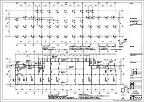 4层现浇钢筋混凝土框架结构施工图（独立基础）框架结构土木在线