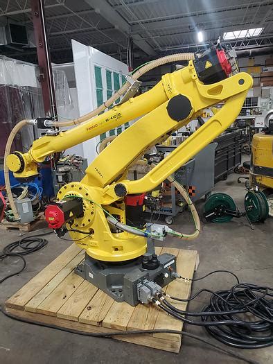 Used Fanuc M 410ib 140h Industrial Robot With R 30ib Plus Controller