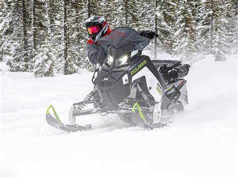 New 2026 Polaris 650 Switchback Sp 146 Es Snowmobiles In Kaukauna Wi White Lightning Gloss