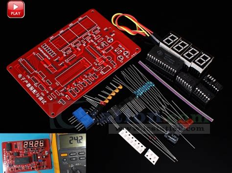 Diy Kits Icl7135 4 Bit Led Digital Display Thermometer Lm35 Temperature
