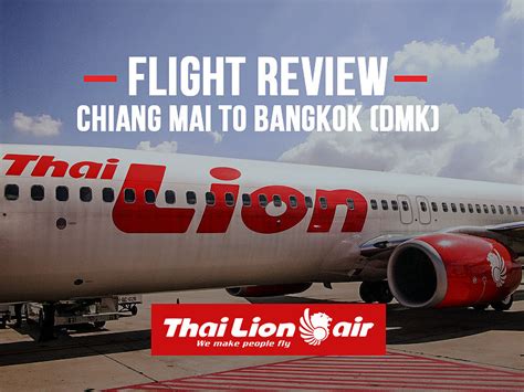 Flight Review Thai Lion Air Chiang Mai To Bangkok Dmk