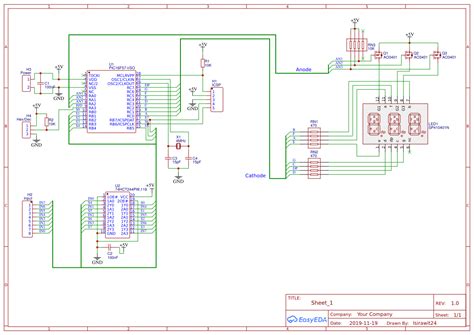 8 Bit Display Easyeda Open Source Hardware Lab