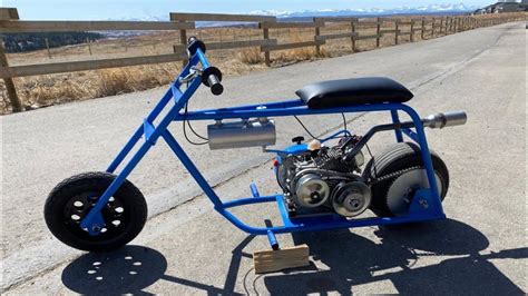 Custom Built Mini Drag Bike Youtube