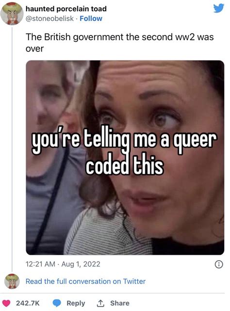 Alan Turing Invented Queer Coding Rwhitepeopletwitter
