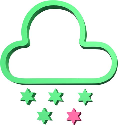 Cloud Lines D Icon PNG
