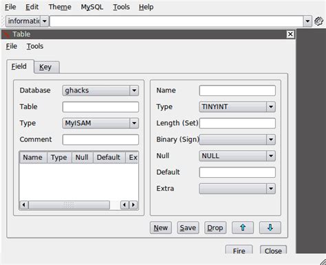 Manage Your Mysql Databases With An Easy To Use Gui Ghacks Tech News