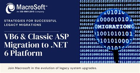 Macrosoft On Linkedin Legacy Vb6 And Classic Asp Migrations To Net 6