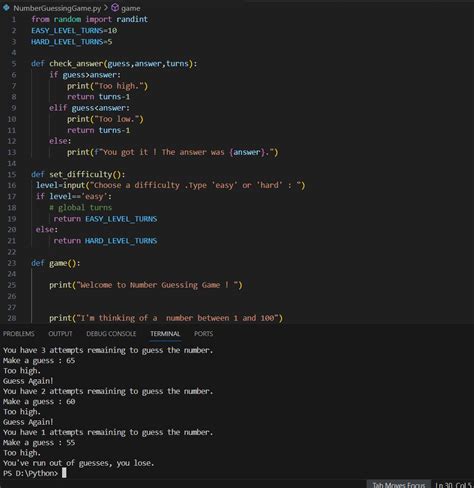 alfred nirmal on linkedin number guessing game where a random number is generated which should…