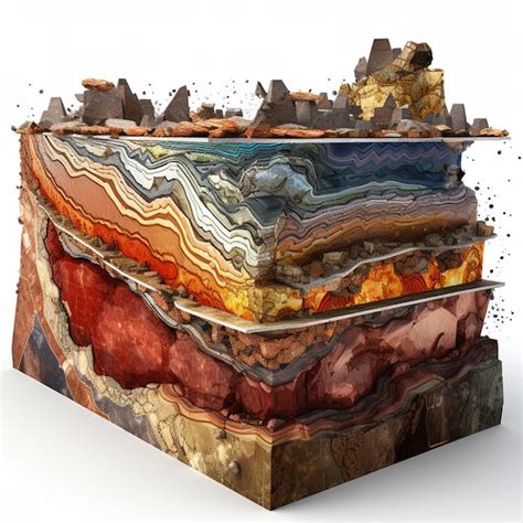 3d Visualization Of Geology Layers Geologists And Earth Science