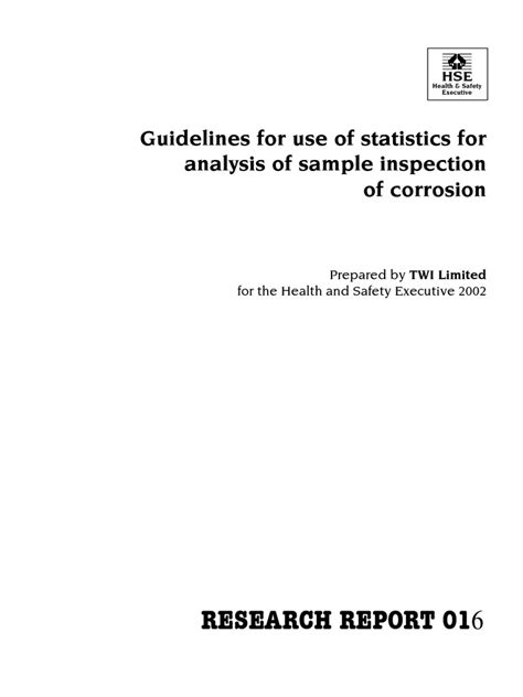 Pdf Guidelines For Use Of Statistics Corrosion Dokumen Tips
