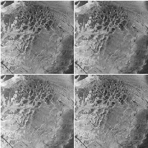 An Example Of Speckle Filtering The Original Radarsat 1 Image ≈