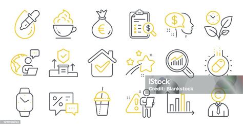급여 회계 보고서 머니 백 기호와 같은 비즈니스 아이콘 집합입니다 벡터 검안사에 대한 스톡 벡터 아트 및 기타 이미지 검안사