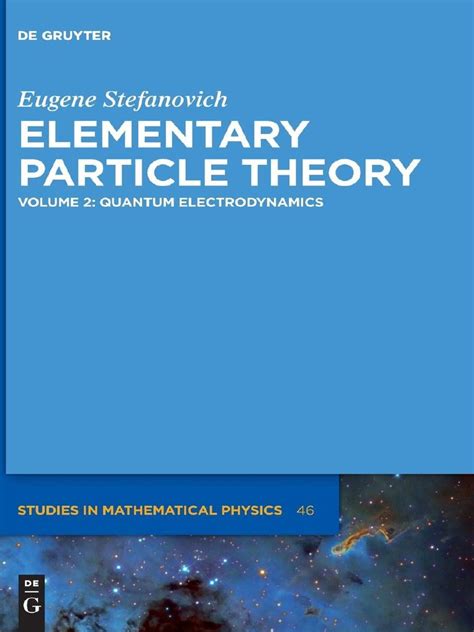 Elementary Particle Theory Pdf Quantum Electrodynamics Quantum