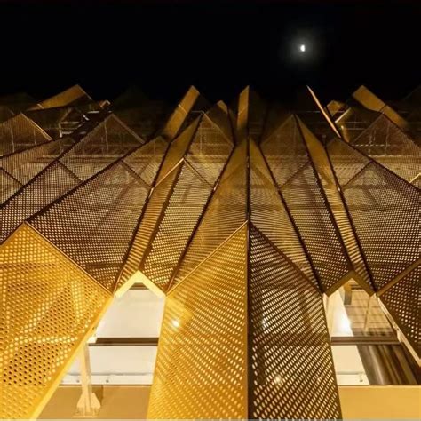 High Quality Perforated Aluminum Mesh Panel Wall Wall Panel And