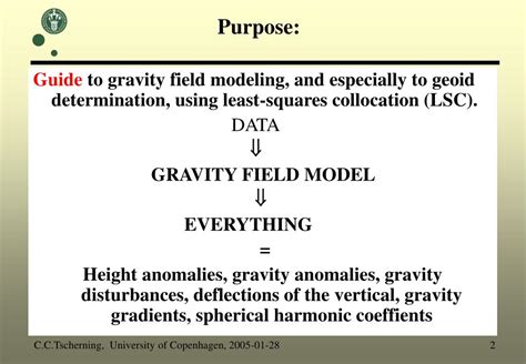 Ppt Geoid Determination By Least Squares Collocation Using Gravsoft Powerpoint Presentation