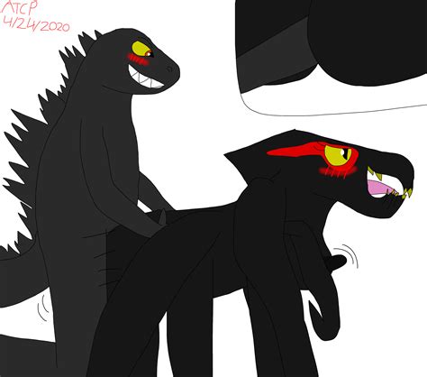 Rq Godzilla X Female Muto By Angelthecyborgpanda On Newgrounds