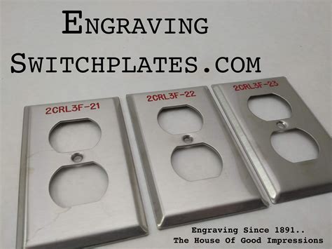 Why Label Device Covers Engraved Switch Plates Engraved Wall