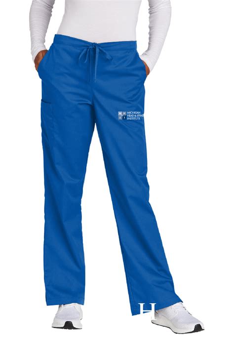 Wonderwink® Womens Workflex™ Flare Leg Cargo Pant Michigan Head And Spine