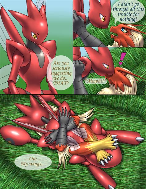 Rule 34 Blaziken Blue Eyes Comic Female Glass Kissing Mykiio Playing