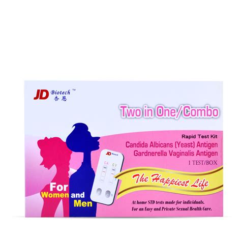 Jd Biotech Thrush And Bacterial Vaginosis 2 In 1 Home Test Kit