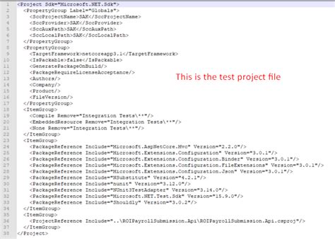 Assemblyinfo Net Core Stamps Csproj Files With Empty Xml Attribute Tags · Issue 149 · Bmuun