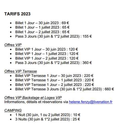 Main Square Festival à Arras Les Tarifs En Forte Hausse Pour 2023