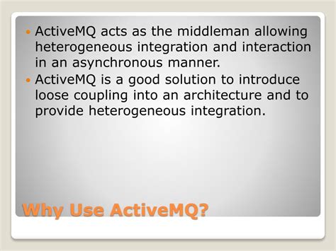 ppt activemq powerpoint presentation free download id 6257240