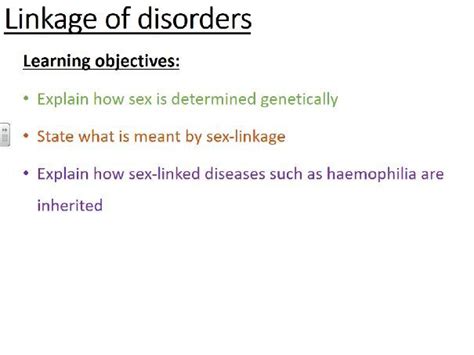 sex linkage and inheritance teaching resources