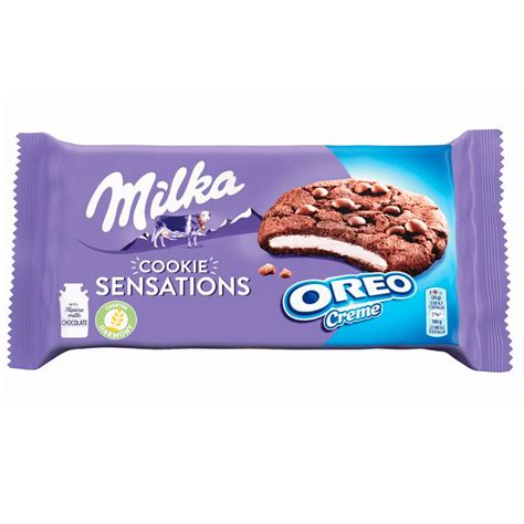 Милка Печенье Куки Сенсейшн орео крем 156гр 9 шт импорт Германия купить с доставкой по