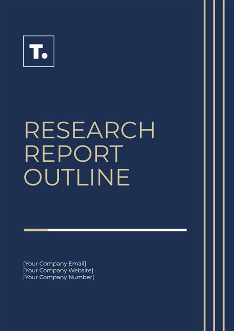 Free Research Report Outline Template To Edit Online