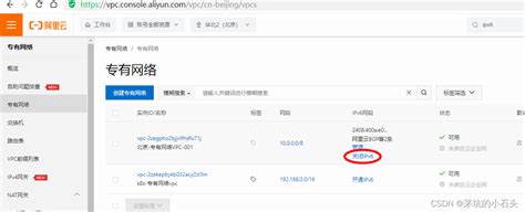 阿里云配置ecs实例的ipv6地址，开通公网ipv6 阿里云ecs ipv6 csdn博客