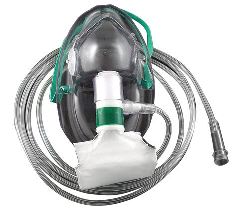MEDSOURCE 15 Lpm Flow Rate Max 10 Lpm Flow Rate Min Non Rebreather And Oxygen Mask