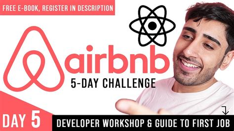 🔴 Airbnb Reactjs Challenge Day 5 Ultimate Developer Workshop And Training Free E Book Youtube