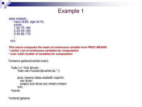 Ppt Debugging Sas Macro Tips And Tricks For Efficient Error Detection