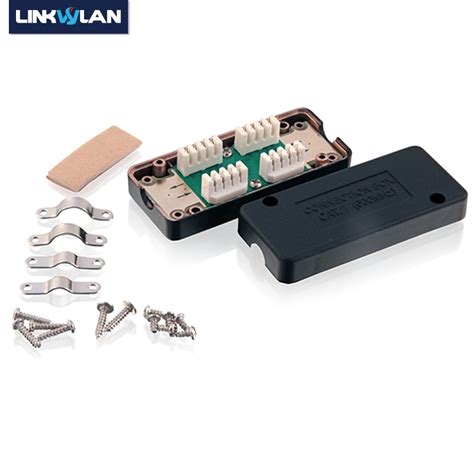 Linkwylan Network Cat7 600mhz Ethernet Lan Cable Junction Box Lsa Connection Adaptor Rj45