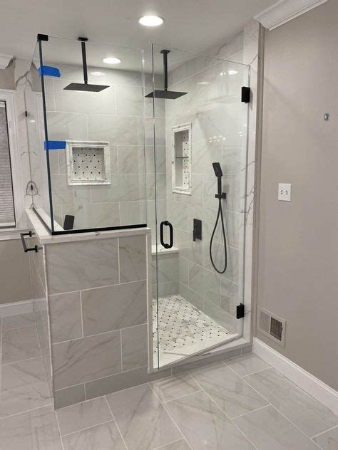 Top 10 Walk In Showers With Pony Walls Ideas And Inspiration