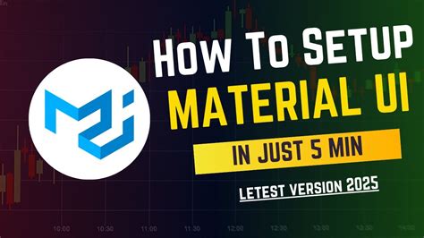 How To Setup Material Ui In React Js Mui Installation Guide 2025 Materialui Youtube