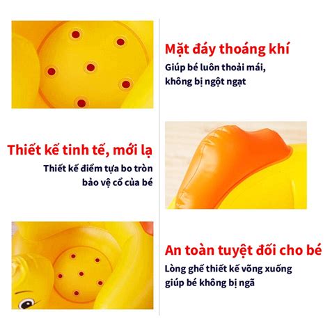 Mua Ghế Hơi Tập Ngồi Cho Bé Từ 6 Tháng Tuổi Loại Dày Bbshine Ghế Phao