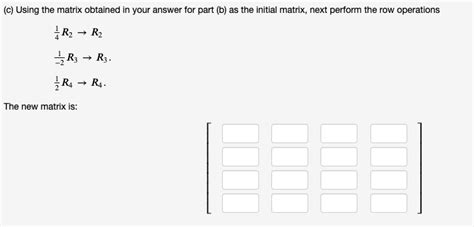 Solved 12 Points Solve The Following System Using